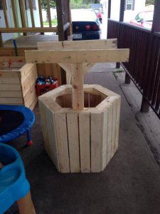 Build Wood Pallet Wishing Well - Easy Pallet Ideas